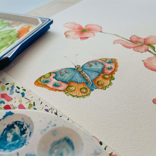 Ann Jackson Watercolor Artist | Painterly Wallcoverings, Textile & Art